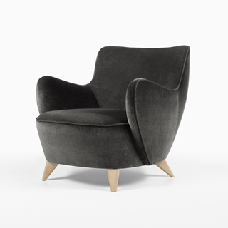 Vladimir Kagan, Seating, Barrel Chair