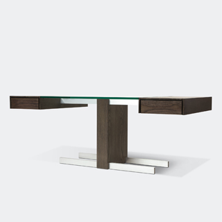 Vladimir Kagan, tables, Cubist Cantilevered Desk