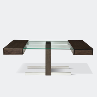 Vladimir Kagan, tables, Cubist Cantilevered Desk