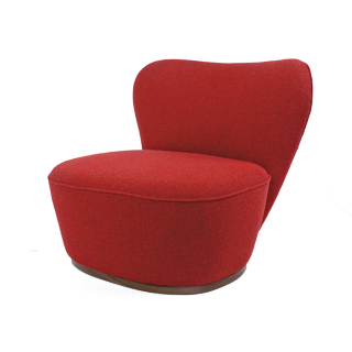 Vladimir Kagan, Seating, Fire Side Plinth Chair