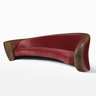 Vladimir Kagan, Seating, Sofa P13